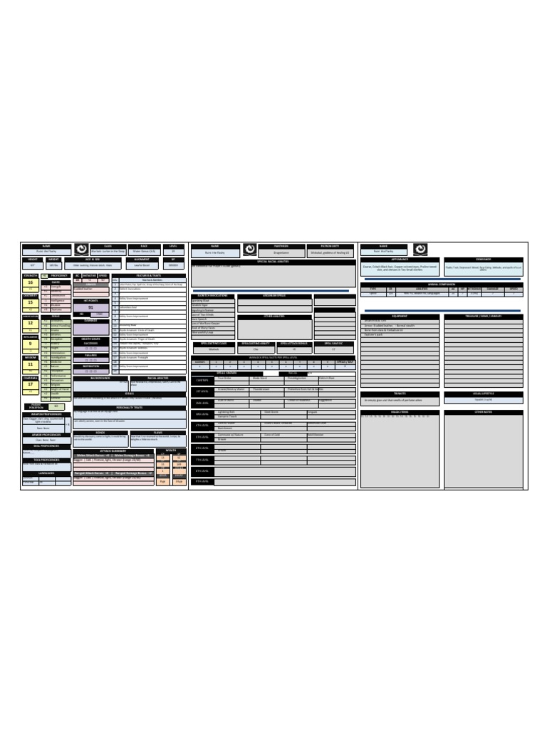 Utilidades - D&D 5e Random Character Generator 9.9.1 RELEASE VERSION ...