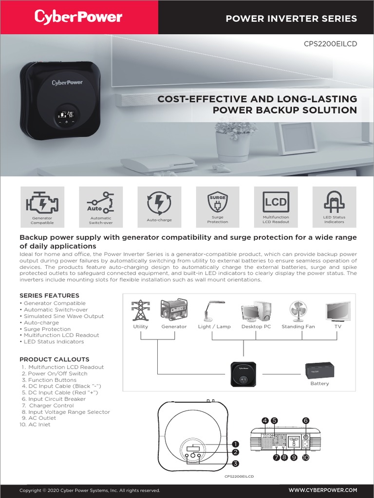 Cost-Effective and Long-Lasting Power Backup Solution | PDF | Power ...