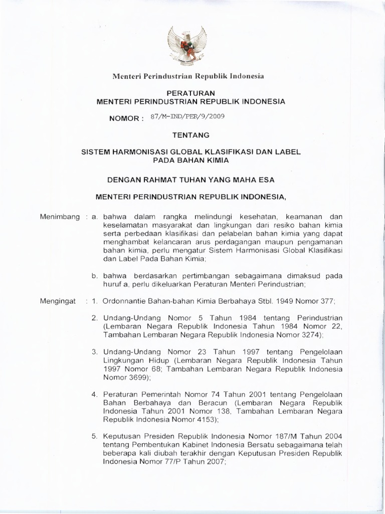 Permenaker No 5 Tahun 2018 | PDF