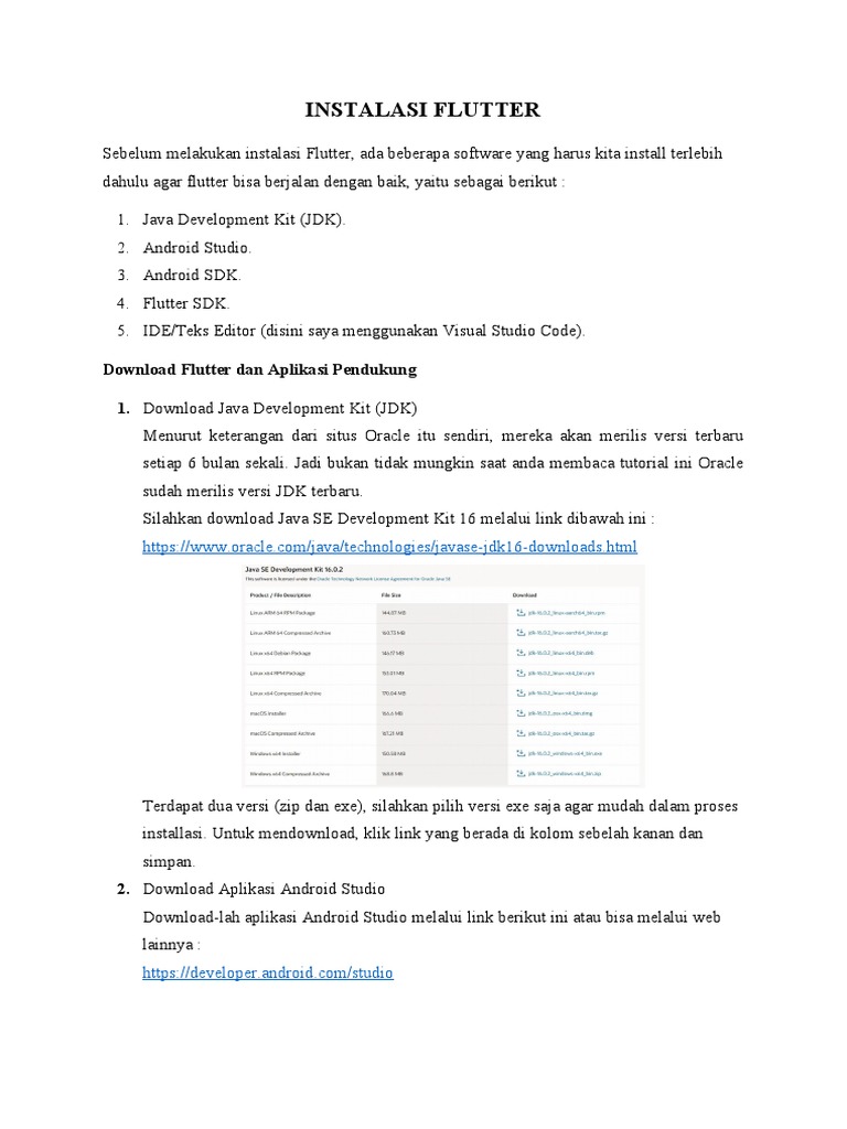 01 Pengenalan Flutter | PDF