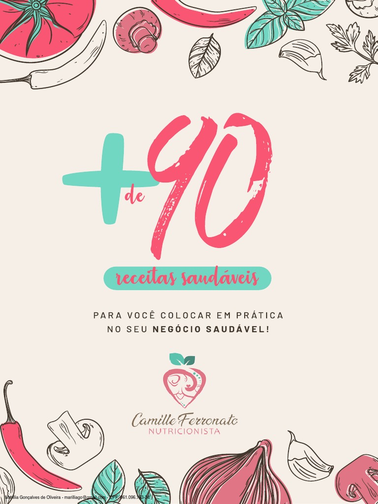 Ebook +90 Receitas Variadas | PDF | Mostarda (condimento) | Tomate