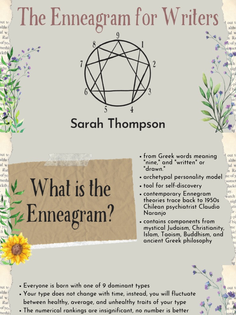 The Enneagram For Writers | PDF | Enneagram Of Personality ...