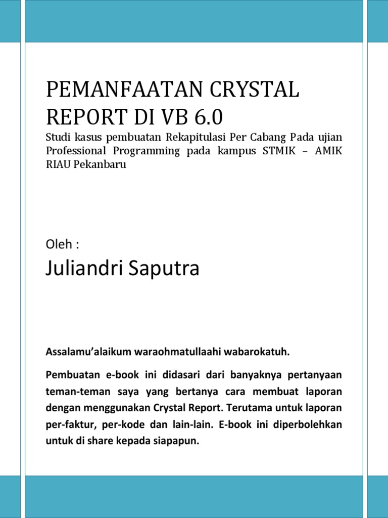 Peman Fa at An Crystal Report | PDF