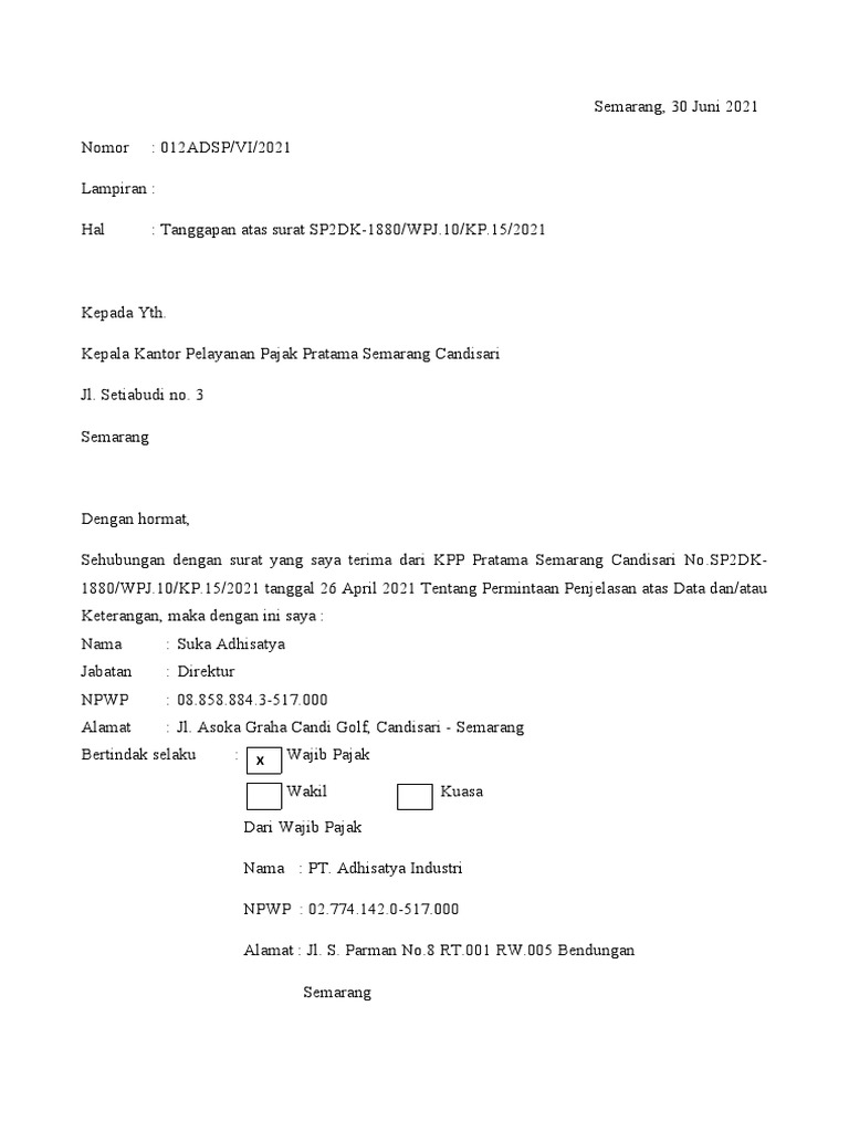 Konfirmasi SP2DK-1880-WPJ.10-KP.15-2021 | PDF