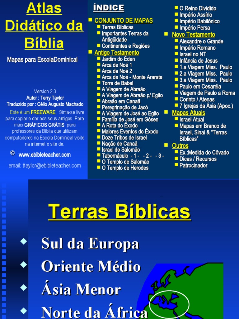 Atlas Bíblico | Download grátis PDF | Abraão | Jacó