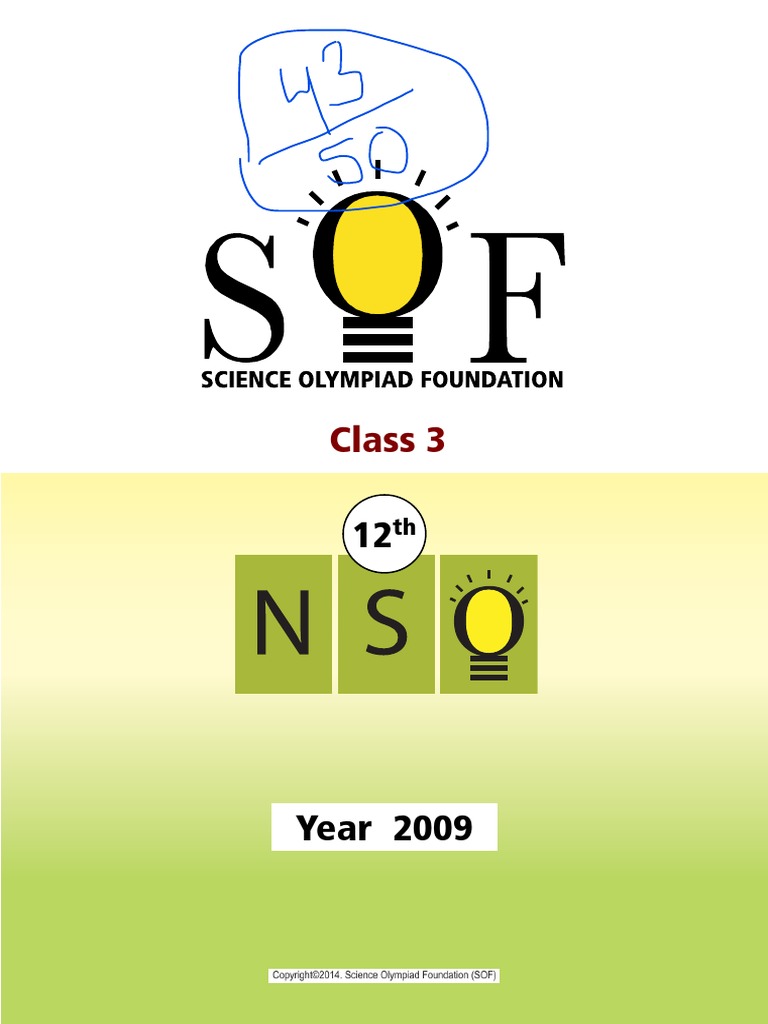 Nso Class 3 2009 - 2013 | PDF | Water Vapor | Ice