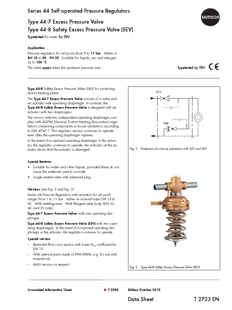 Samson | PDF | Valve | Applied And Interdisciplinary Physics