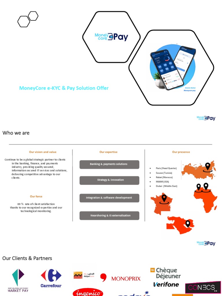MoneyCore: E-KYC & Payment Solutions | PDF | Authentication ...