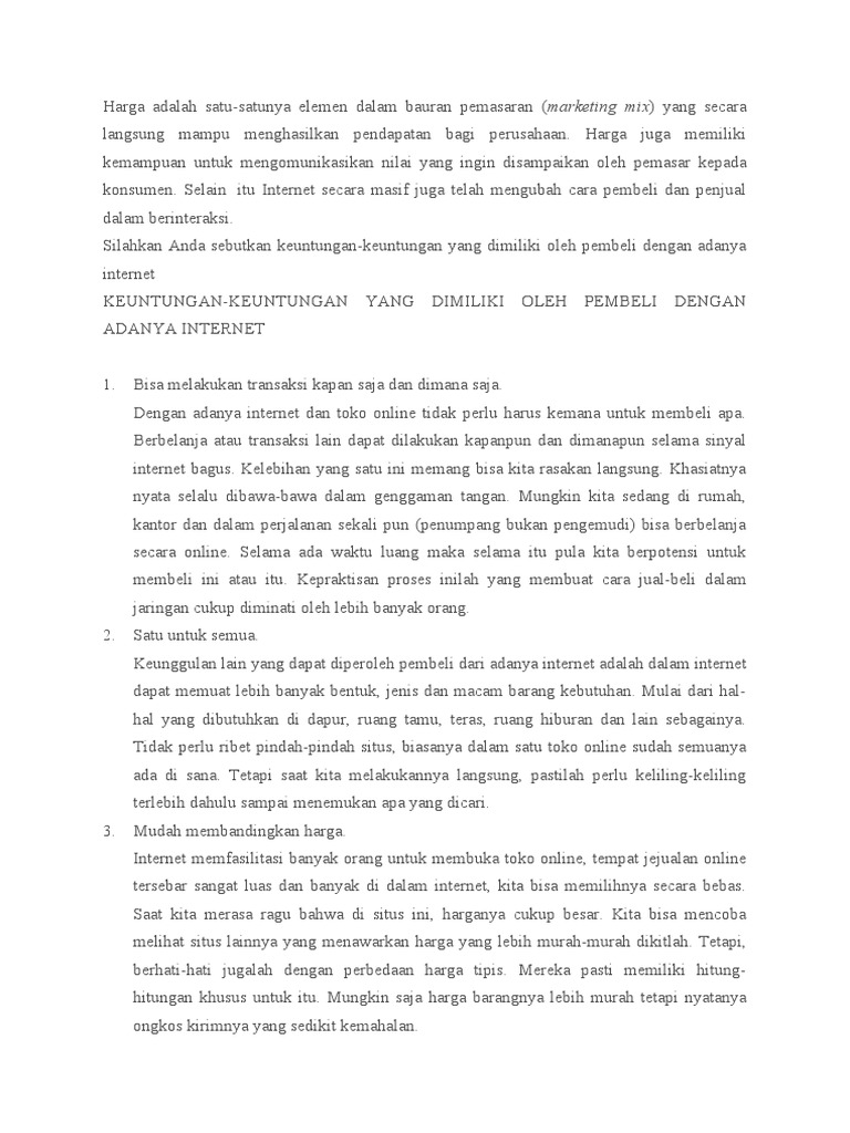 Diskusi 6 Manajemen Pemasaran | PDF | Hukum | Komputer