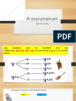 Uso de La GUE GUI GÜE GÜI para Tercer Grado de Primaria | PDF