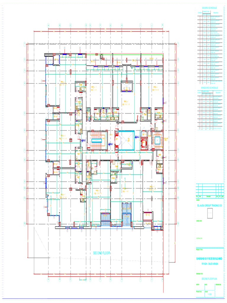 4 - SECOND FLOOR PLAN - R4-Model | PDF | Door | Building Technology
