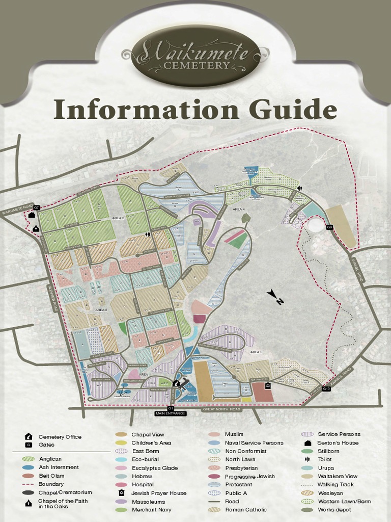 Waikumete Cemetery Map | PDF