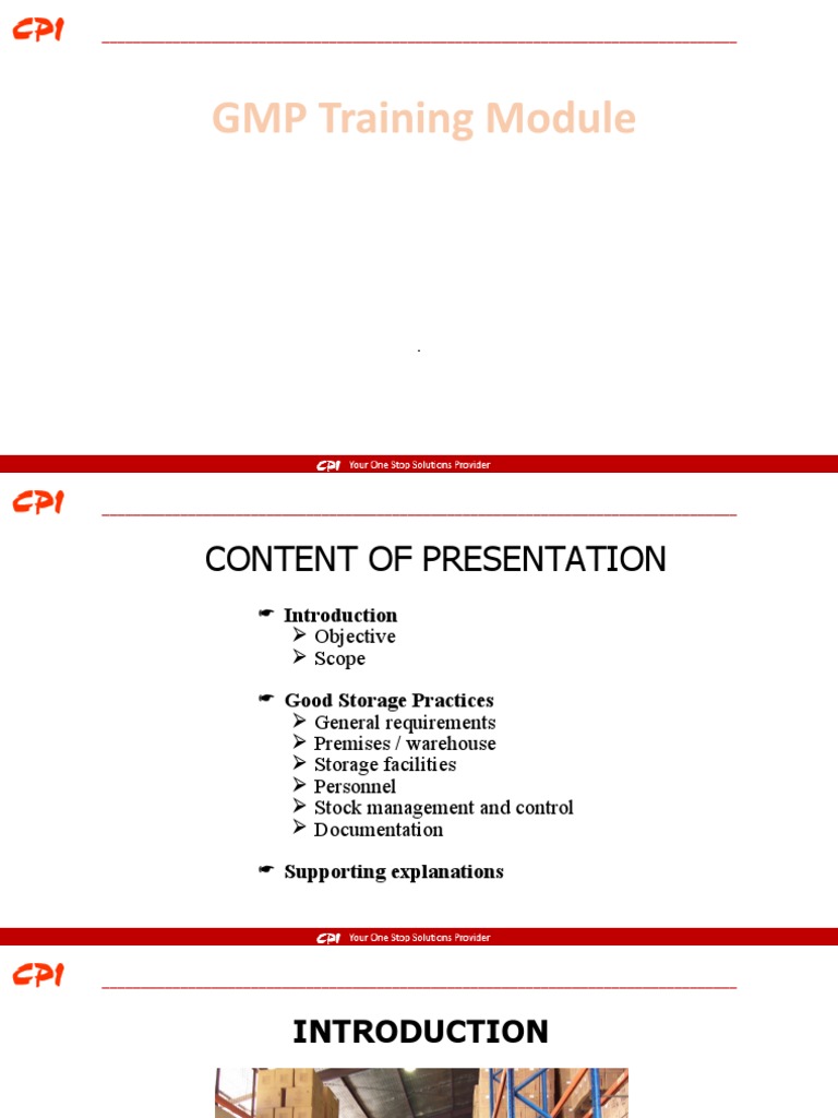 GSP For Warehouse and Store | PDF | Personal Protective Equipment ...