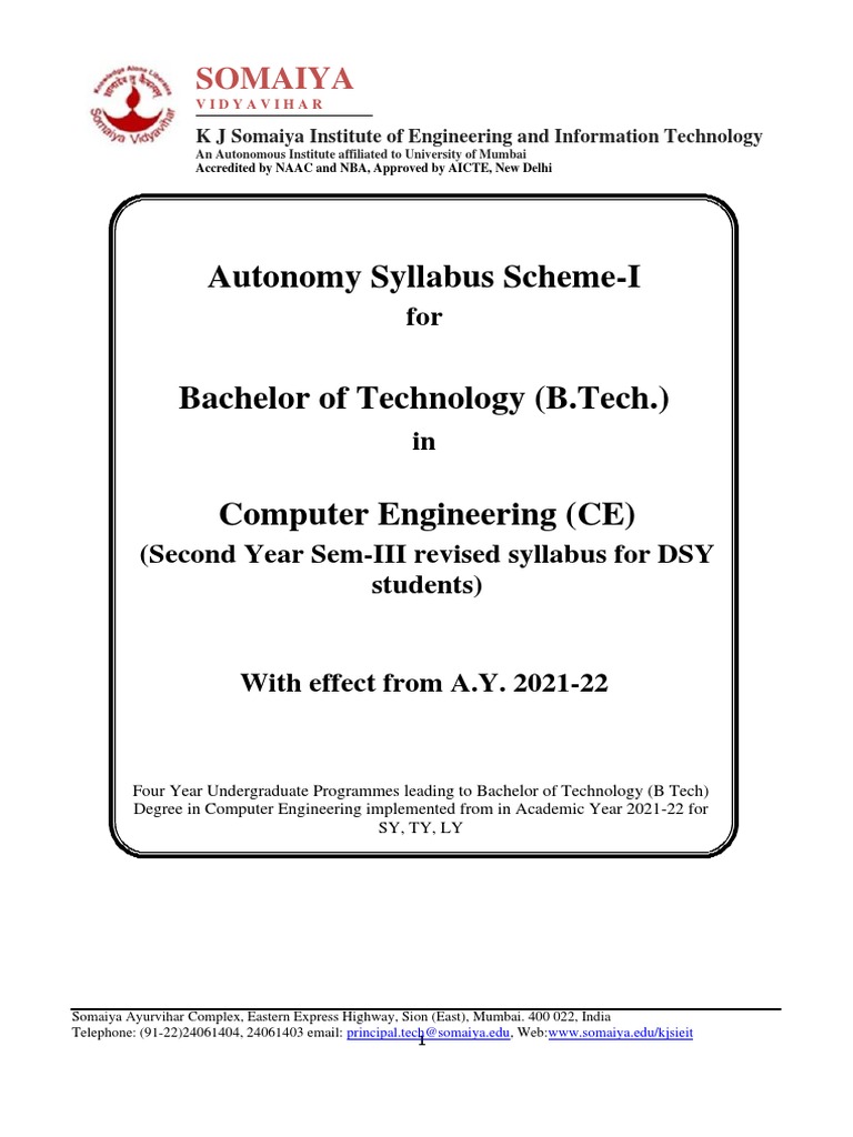 B.Tech AI & CSE Syllabus Overview | PDF | Laplace Transform | Fourier ...