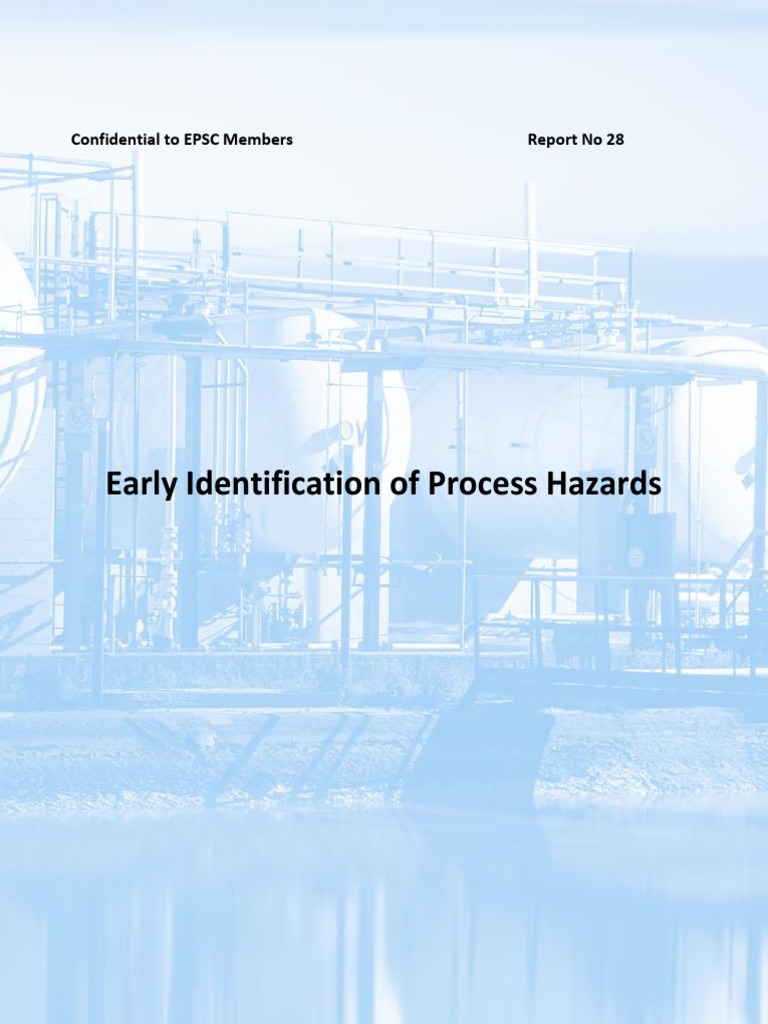 Early Identification of Process Hazards | PDF | Differential Scanning ...