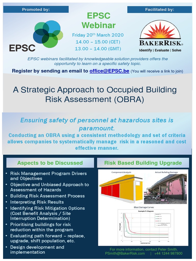A Strategic Approach To Occupied Building Risk Assessment (OBRA) | PDF
