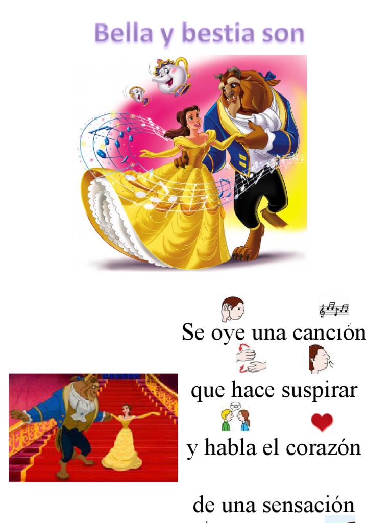Canción Bella y Bestia Son | PDF