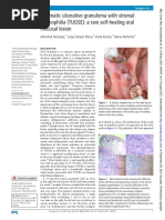Chronic Traumatic Ulcer Case Study | PDF | Diseases And Disorders ...