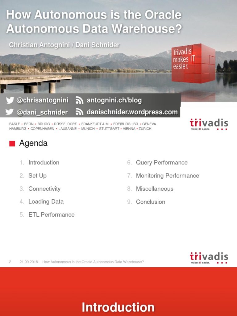 Oracle Autonomous Data Insights | PDF | Data Warehouse | Operating System
