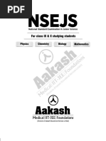 Aakash Biology Module 1&2 Class 10th PDF | PDF
