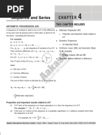 AP & GP Formulas Cheat Sheet | PDF