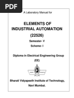 DOL Starter (Three Phase) in PLC Using Ladder Diagram | PDF