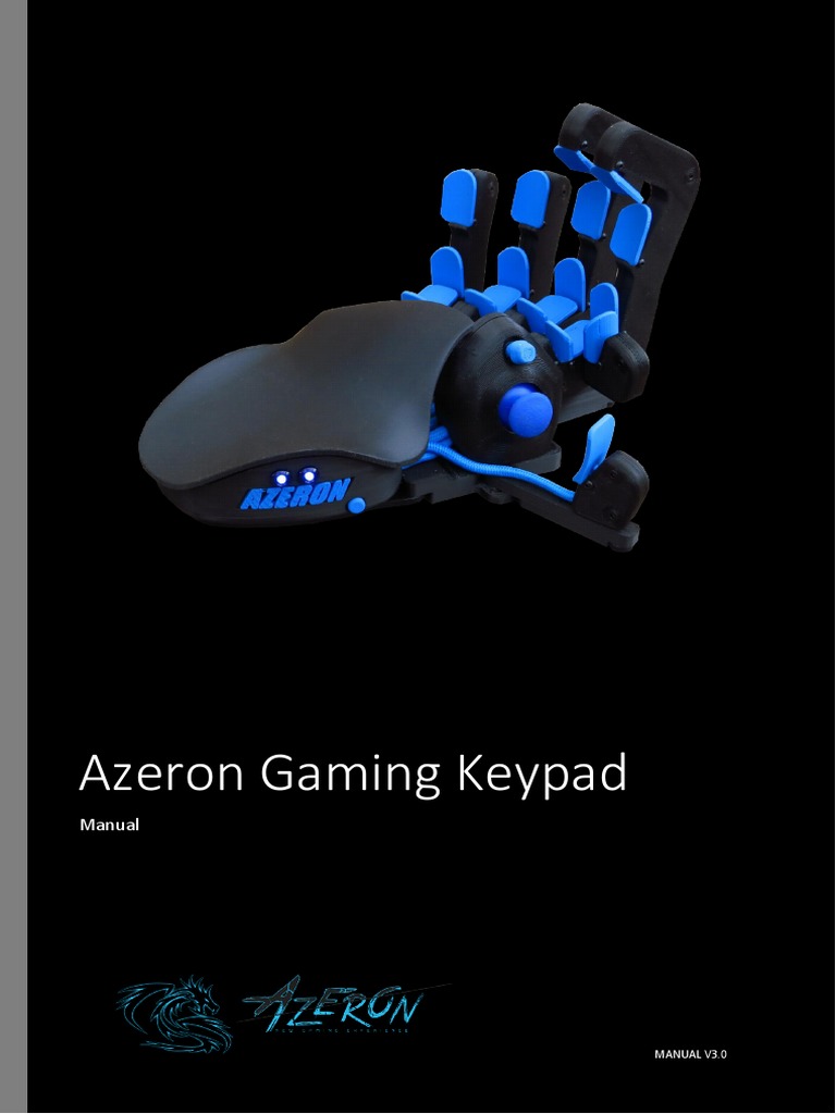 Azeron Gaming Keypad: Manual | PDF | Software | Computing