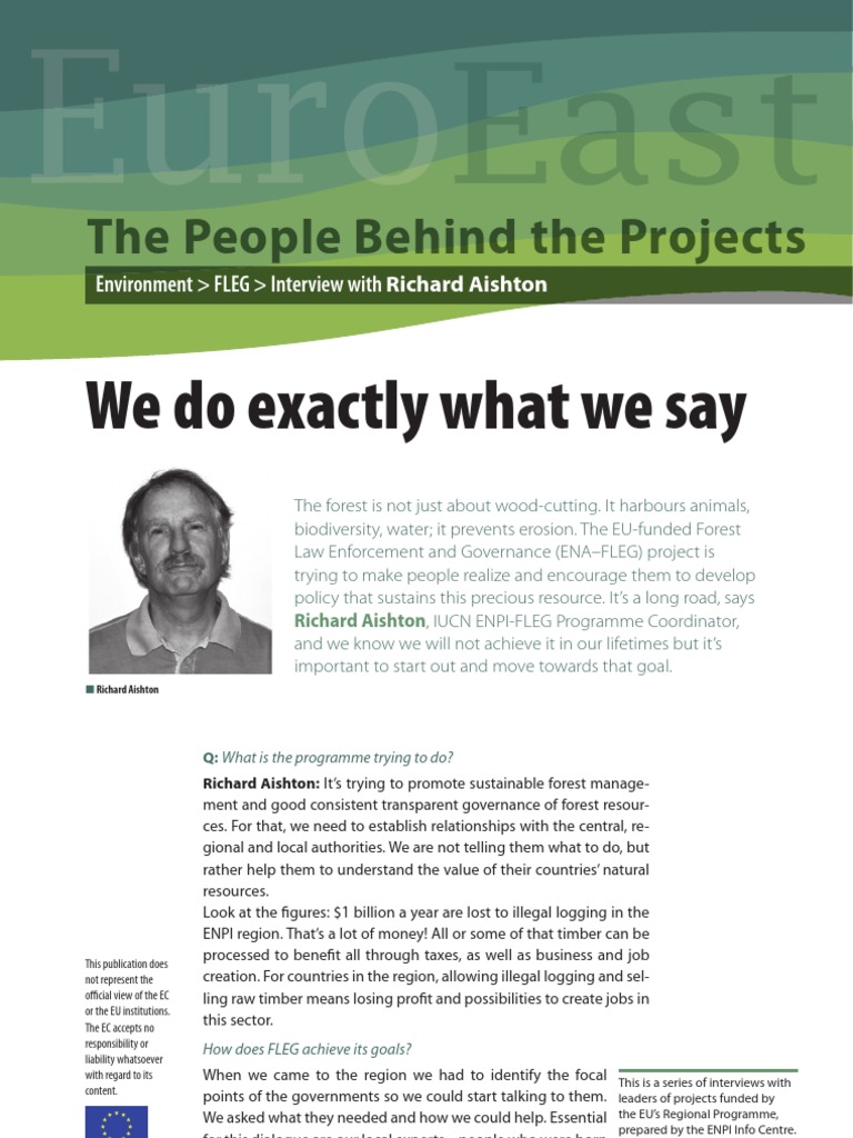 Interview With Richard Aishton - FLEG - Environment | PDF ...