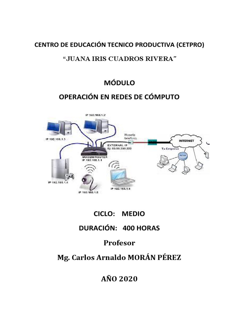 Programación Operacion en Redes de Cómputo 2020 | PDF | Programación de ...