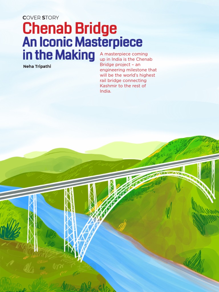 Chenab Bridge India Presentation | PDF | Bridge | Building Engineering