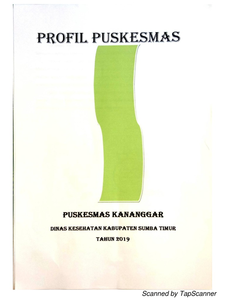 01 - Profil Pusk Kananggar | PDF | Home & Garden