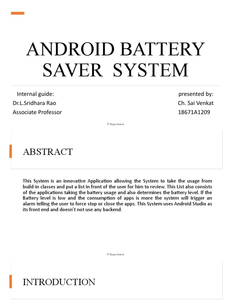 Android Battery Saver System (1) 22 | PDF | Android (Operating System ... Android Battery Saver System (1) 22 | PDF | Android (Operating System ...