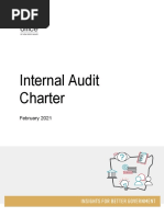 Internal Audit Activity Charter Example | PDF | Internal Audit | Audit