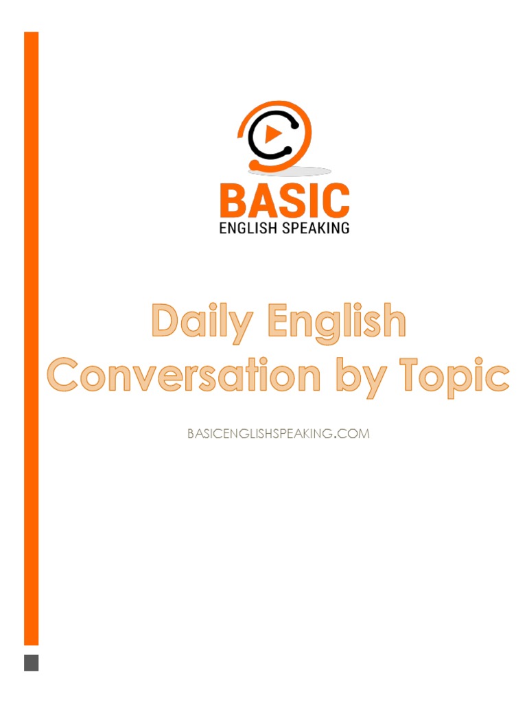Daily English Conversation by Topic | PDF | Bedroom | Traffic