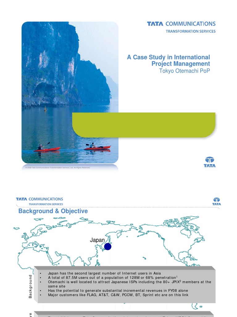 TATA Communication Case Study | PDF | Project Management | Router ...