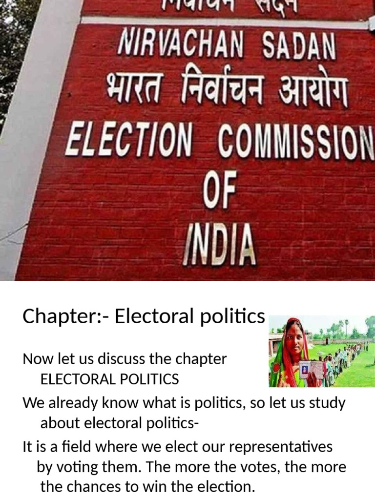 Class 9 Electoral Politics Overview | PDF | Elections | Voting