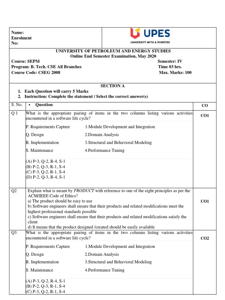 Sepm 2020 | PDF | Computer Engineering | Computing