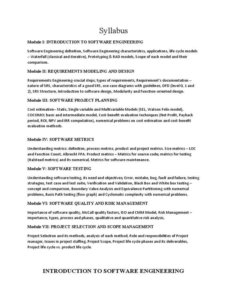 SEPM Unit1 Summary | PDF | Software Development Process | Prototype