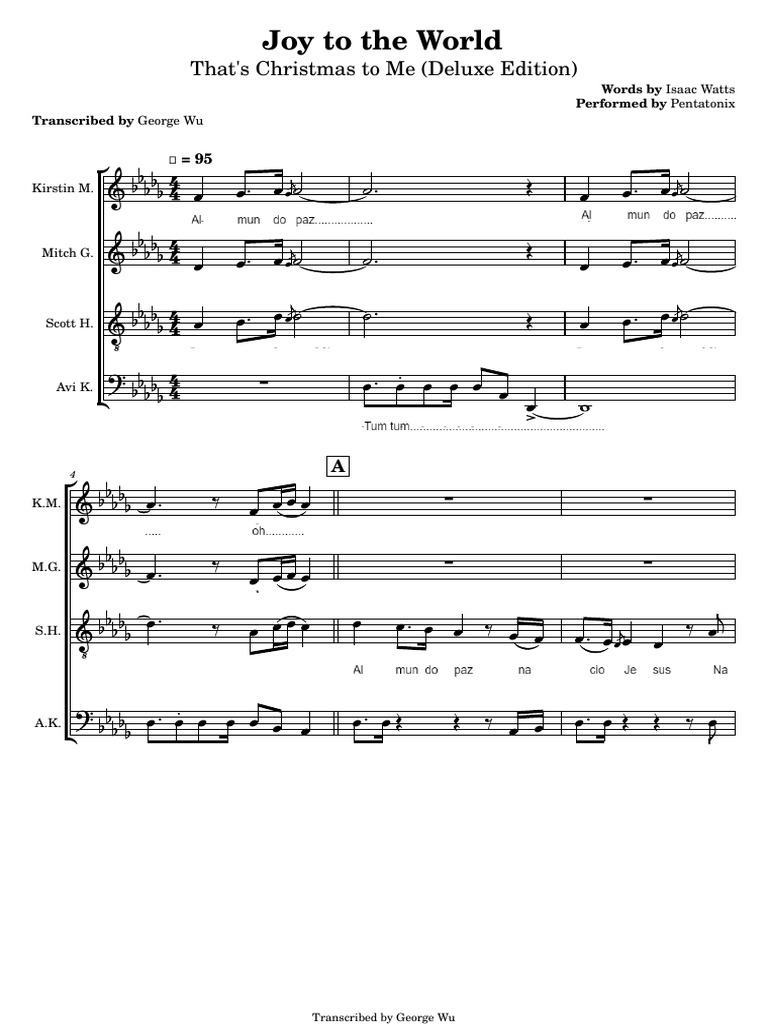 Joy To The World: That's Christmas To Me (Deluxe Edition) | PDF ...