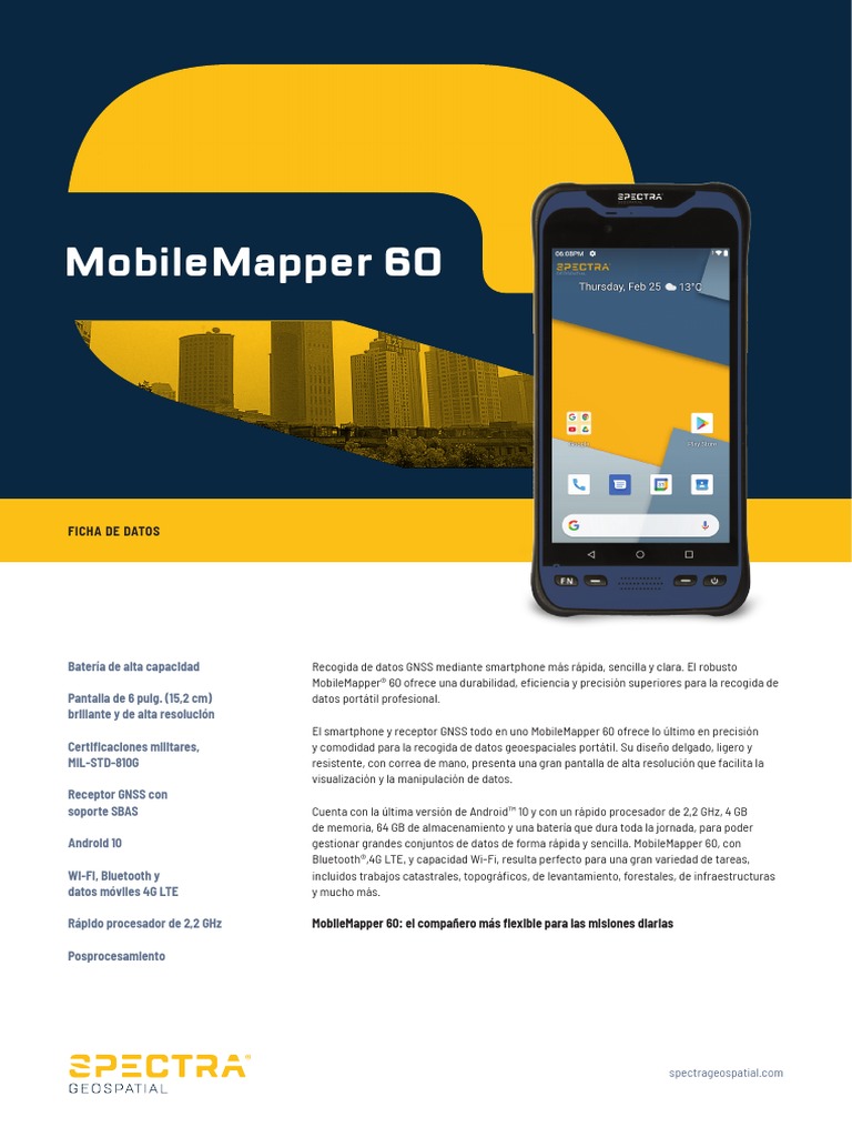 MM60 v2 Datasheet SP | PDF | Sistema de Posicionamiento Global ...