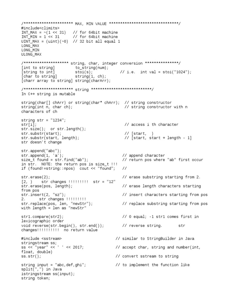 C++ Guides | PDF | Array Data Structure | String (Computer Science)