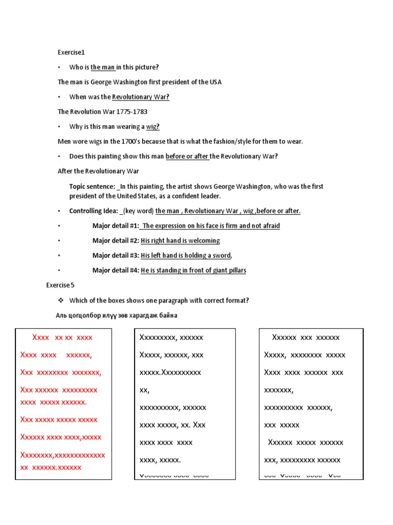 Seminar 1 Writing | PDF | George Washington | Sentence (Linguistics)