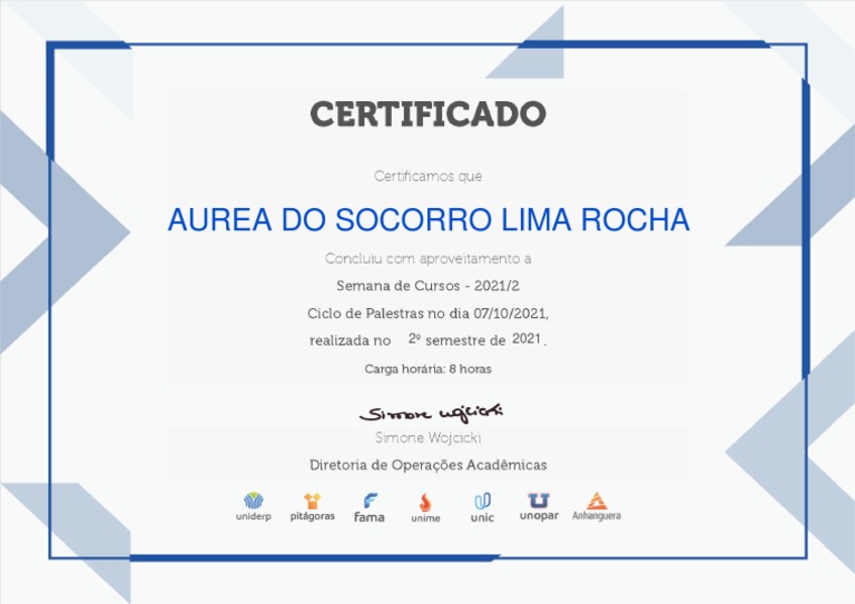 Certificado de Concluso Da Trilha | PDF | Computers | Technology & Engineering