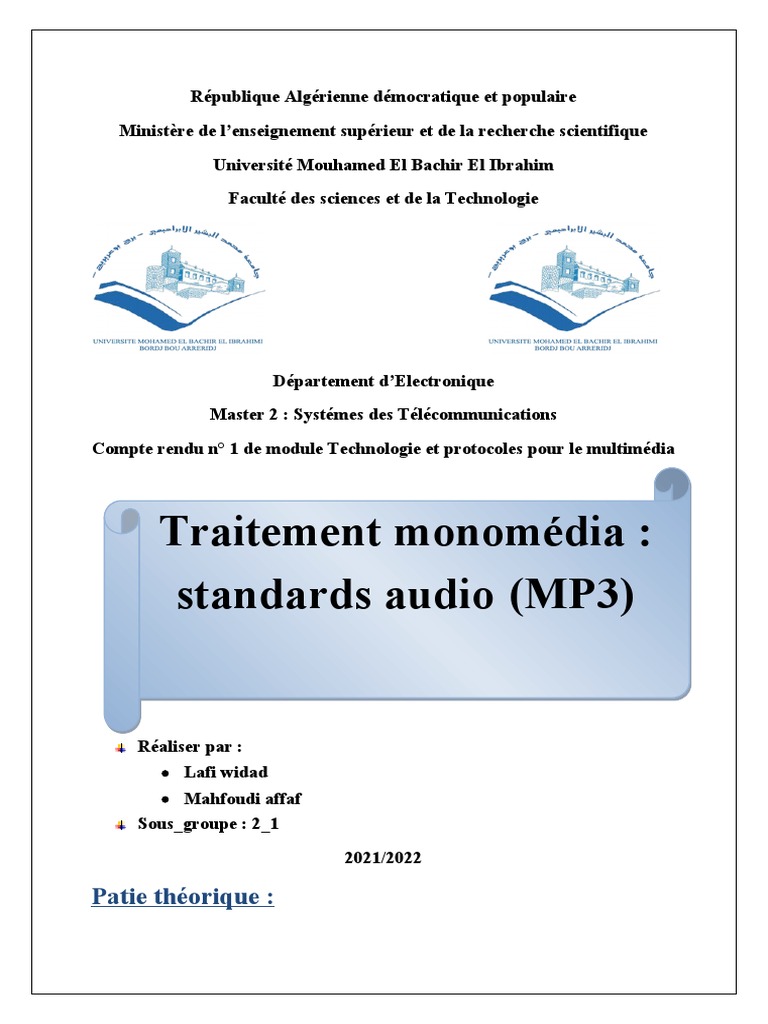 TP TPM | PDF | MP3 | Données informatiques
