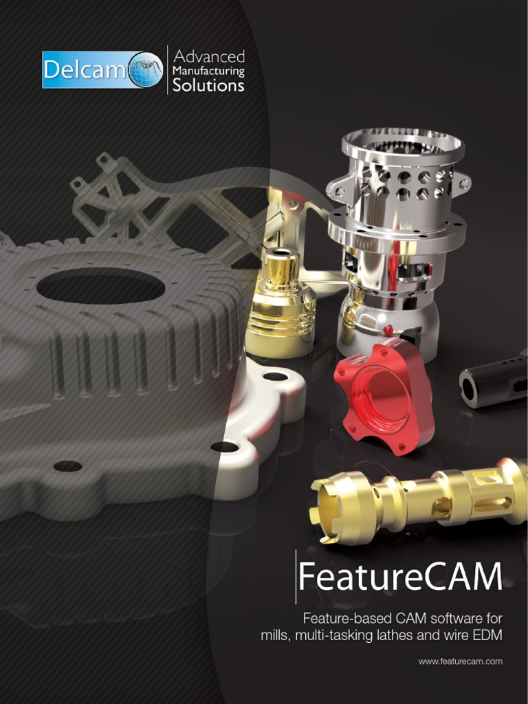 Feature-Based CAM Software For Mills, Multi-Tasking Lathes and Wire EDM ...