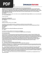 002 Publishing Agreement Springer | PDF | Breach Of Contract | Publishing