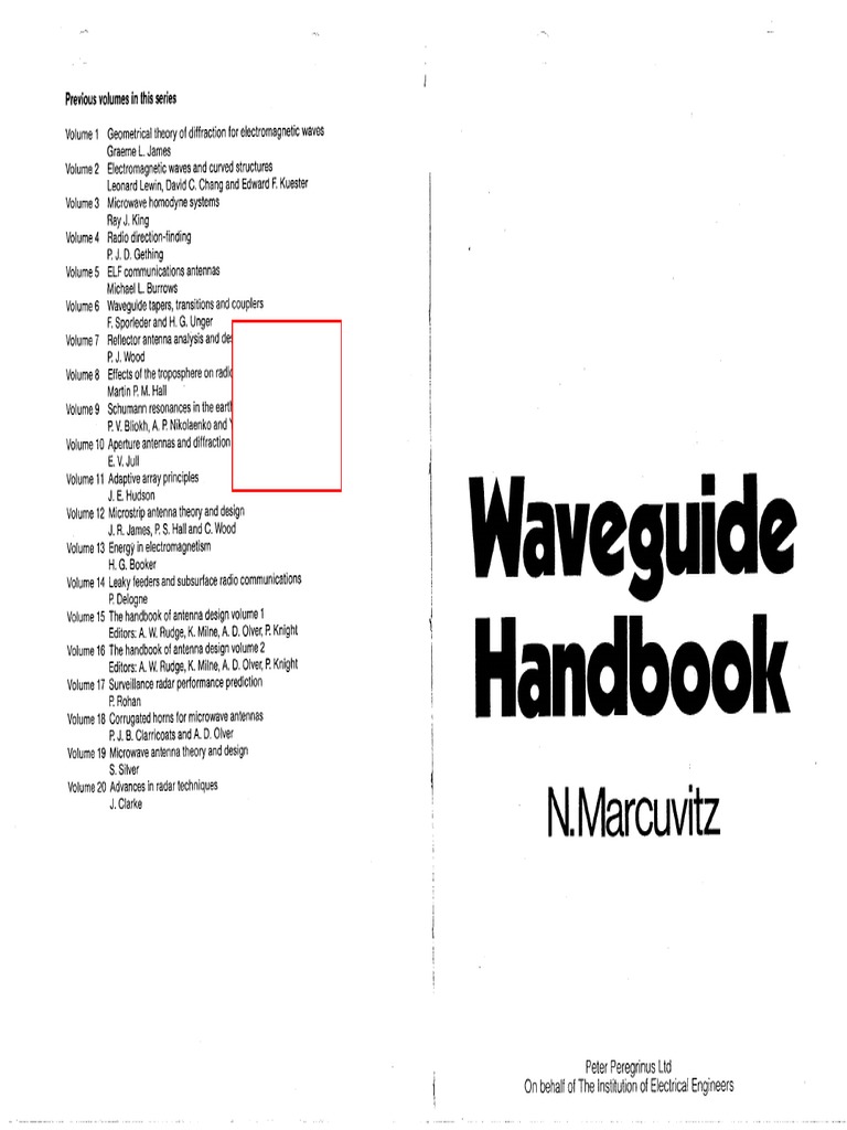 Pages From Waveguide Handbook | PDF