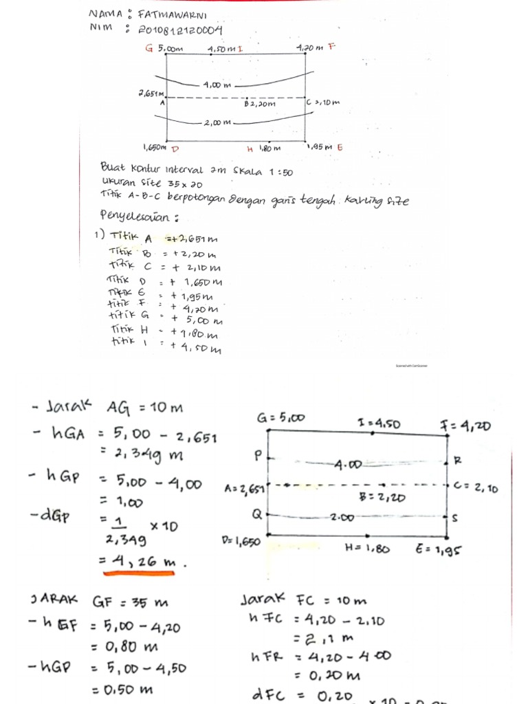 Menghitung Kontur | PDF