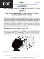 Emotion_Based_Music_Recommendation_System | PDF | Deep Learning | Machine Learning