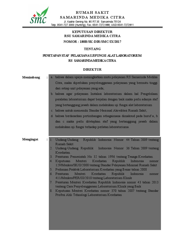 STAF LABORATORIUM | PDF